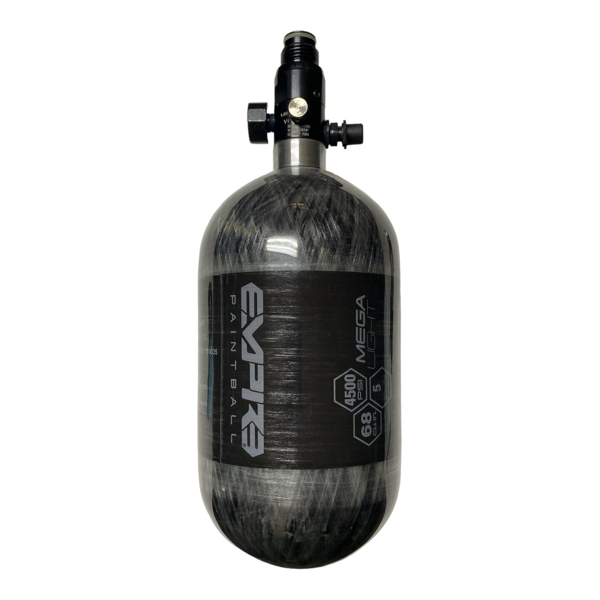 Mega Light Carbon Fiber HPA Compressed Air Paintball Tank ...
